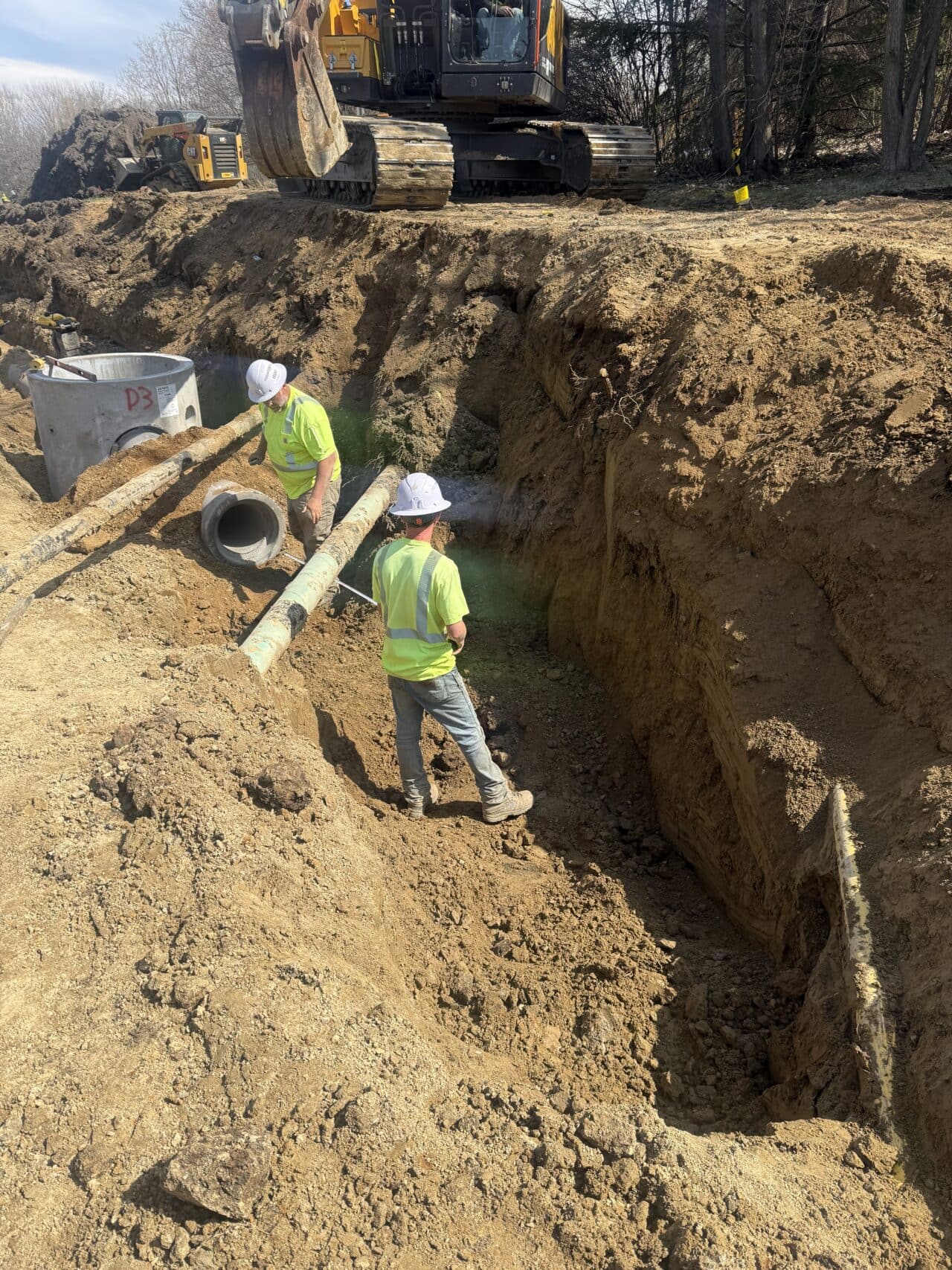 Underground Utilities - Hoffman Construction Company