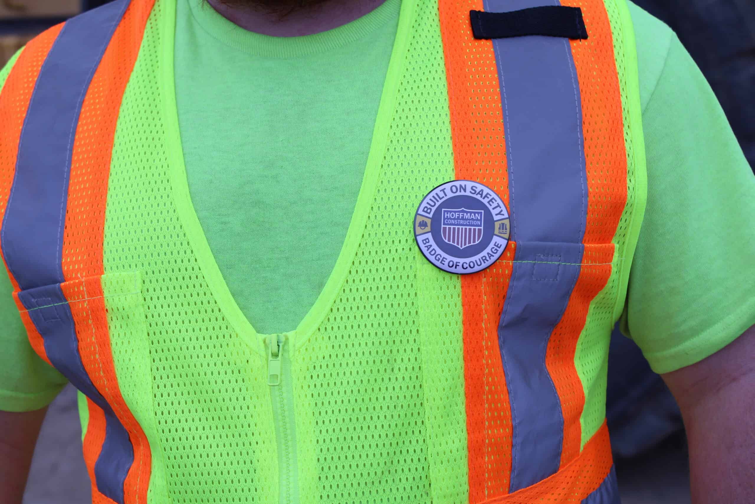 New Badge of Courage Safety Initiative - Hoffman Construction
